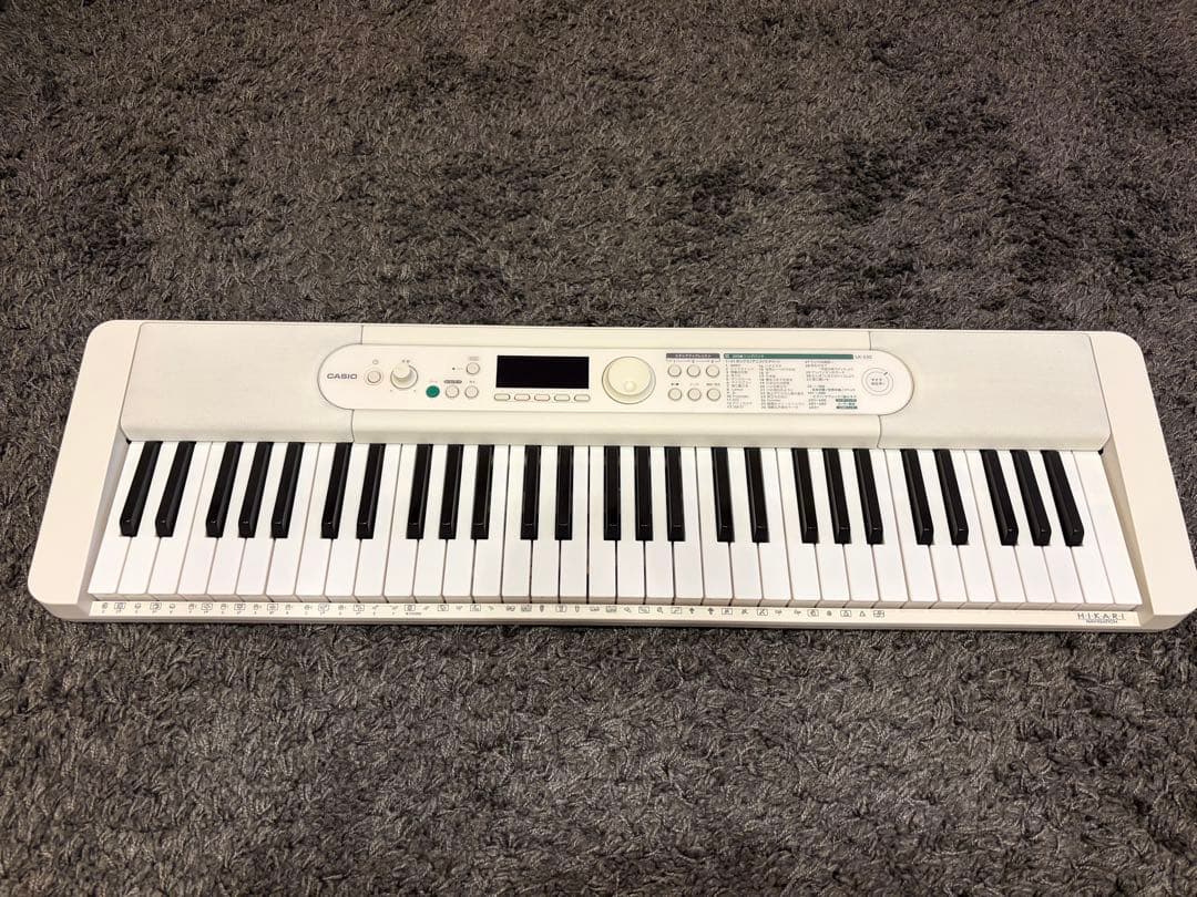 【超美品】CASIO LK-530光ナビゲーションCasiotone2025年製