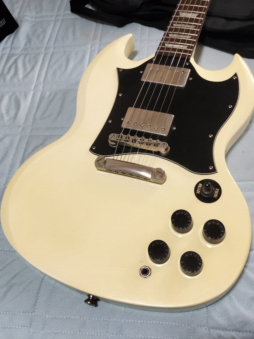 Epiphone SG Standard エピフォン白セットネック 初心者最適