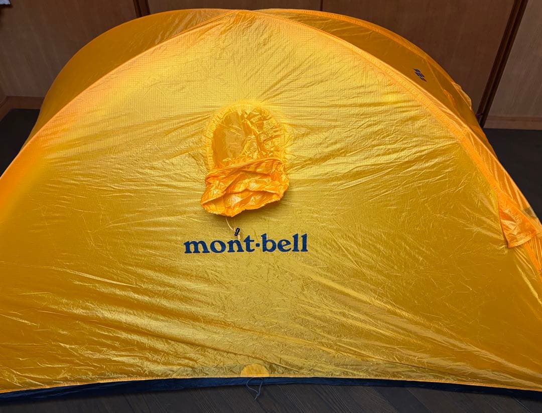 モンベル mont-bell ステラリッジテント1 純正アンダーシート付き