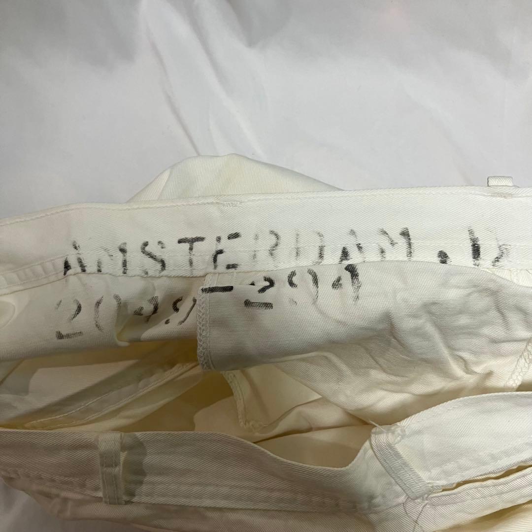 米軍　USN 40's US NAVY デッキ　セーラーパンツ　巻きパンツ　実物