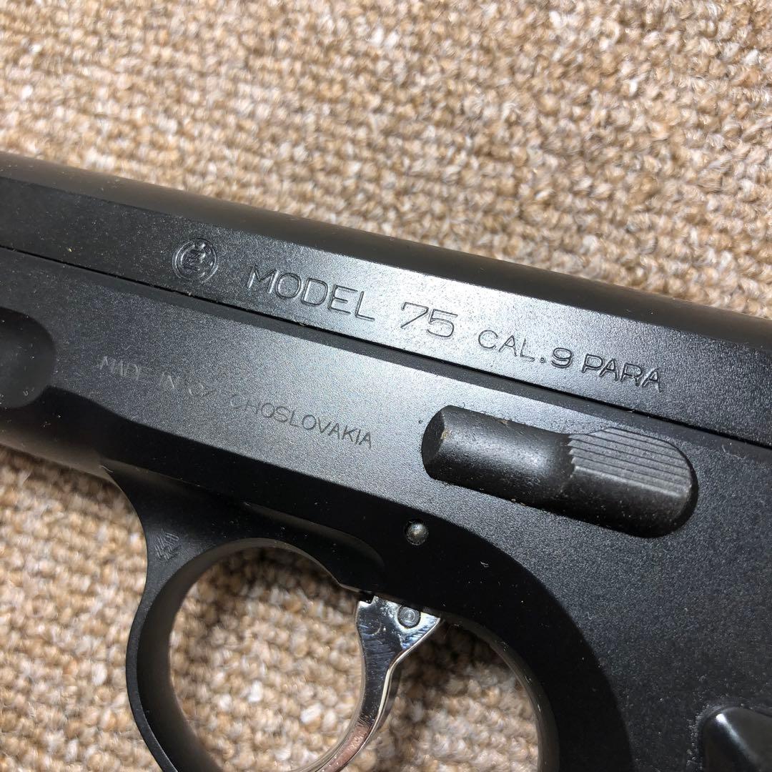 CZ75 モデルガン 9mm PARA チェコ製 外箱説明書付