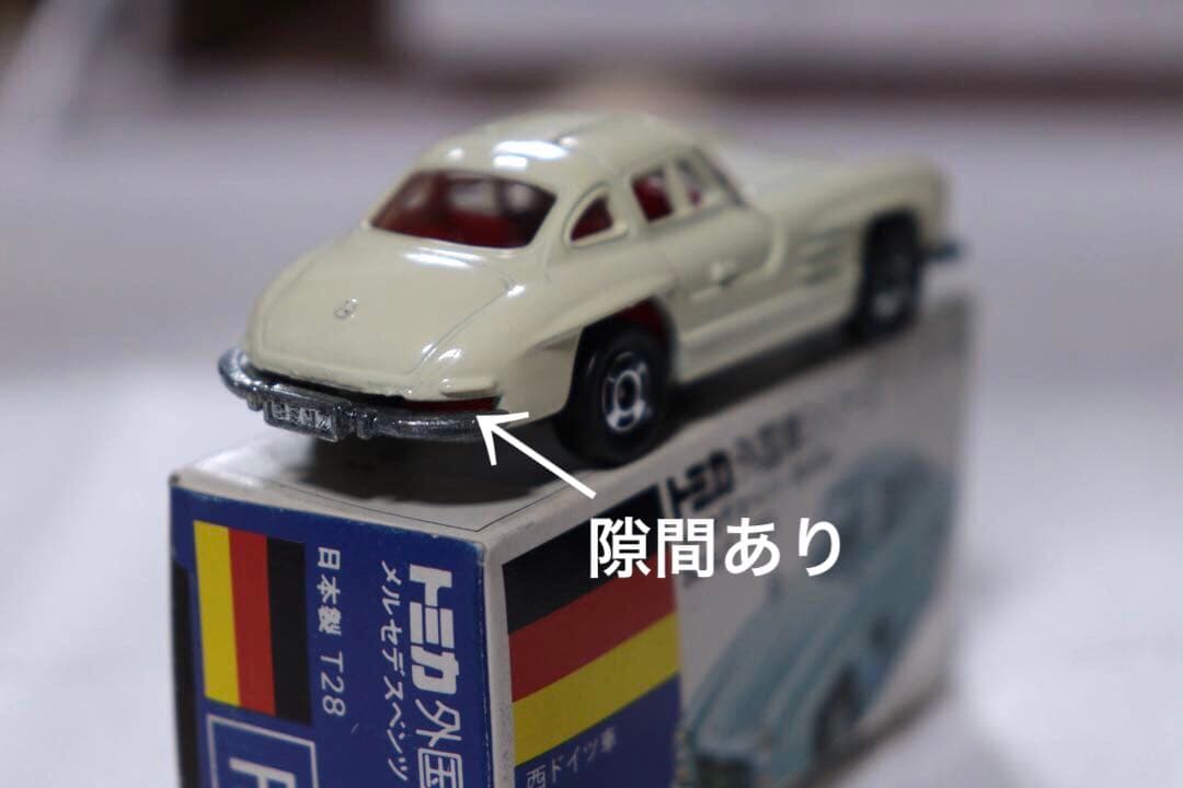 日本製　国産　トミカ　外国車シリーズ　メルセデス　ベンツ　300SL F19