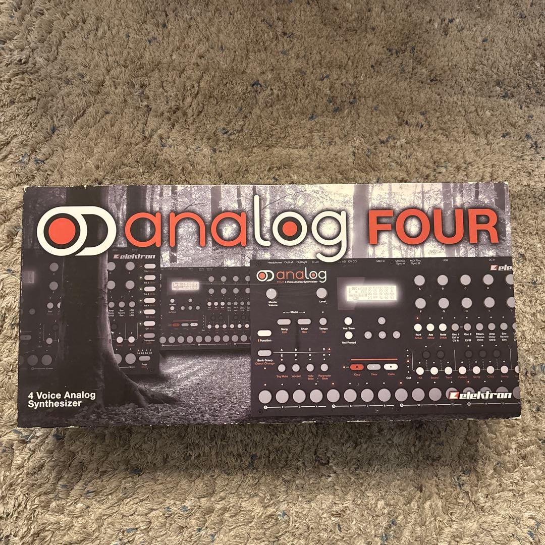 Elektron analog Four シンセサイザー 本体
