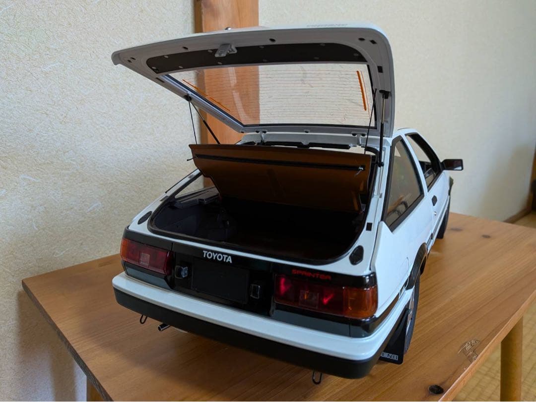 ディアゴスティーニ AE86 1/8トレノ完成品