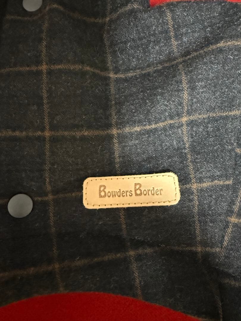 Bowders Border リバーシブルチェックベスト