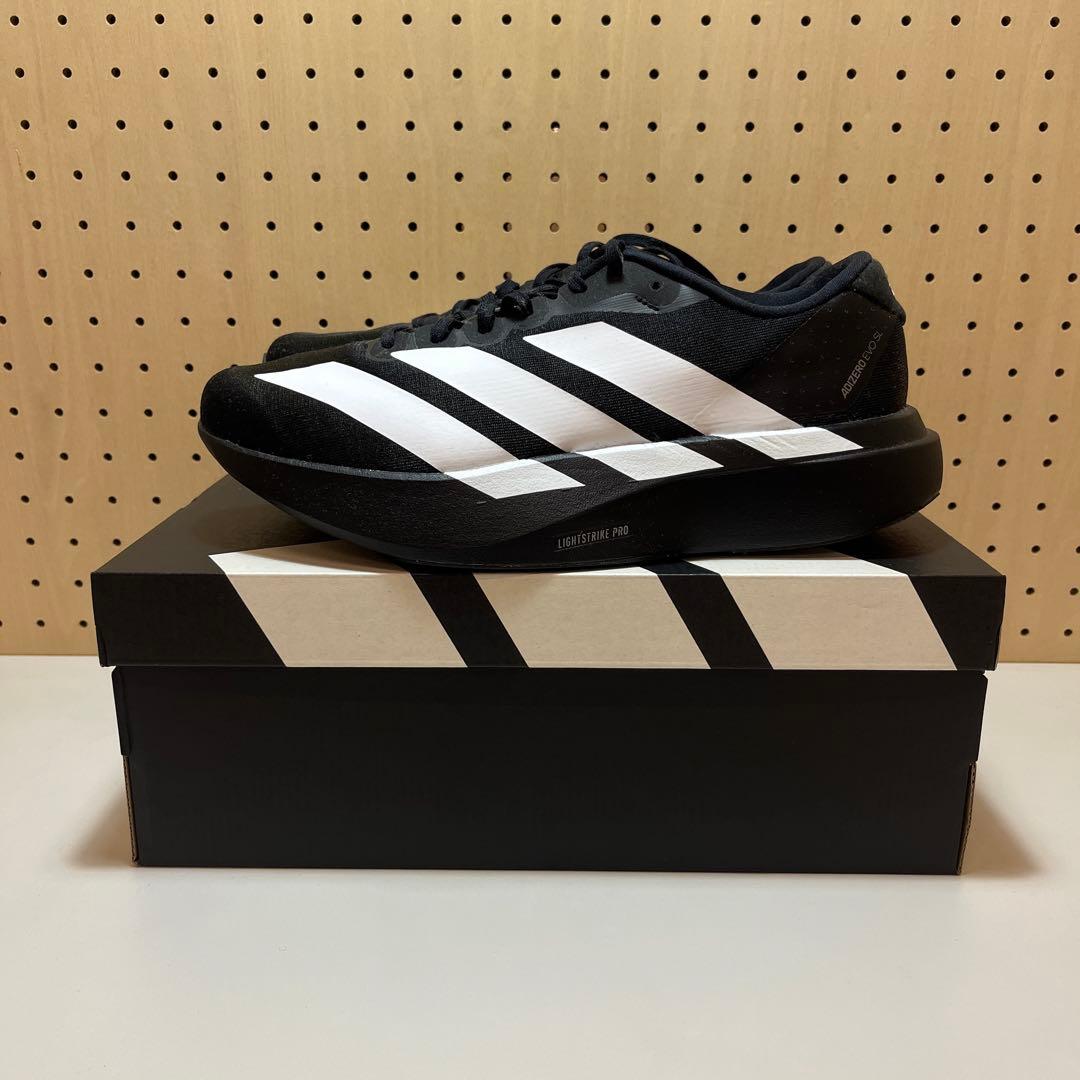 新品未使用 adidas evo sl black 26.5cm