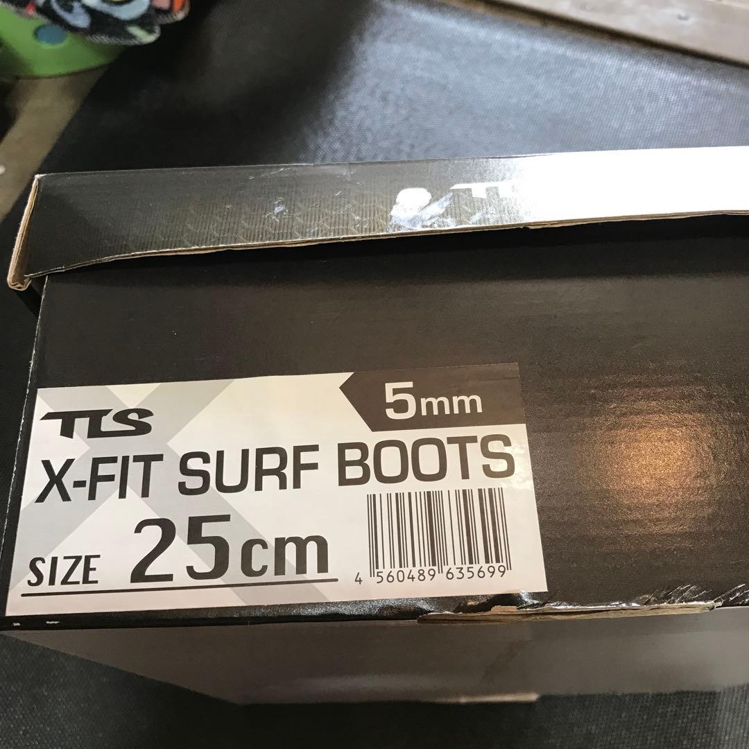TLS X-FIT SURF BOOTS 25cm 5mm箱なし定価11,000