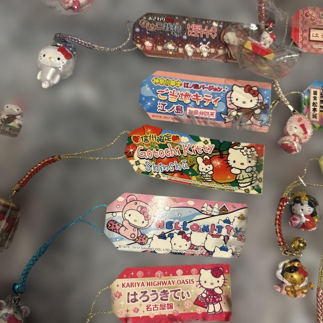 ハローキティ ご当地ストラップ セット　レア