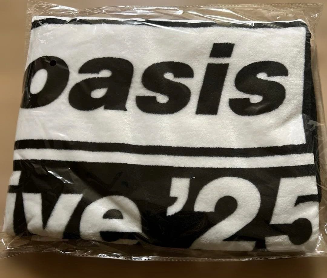 oasis オアシス live '25 ブランケット 新品未開封
