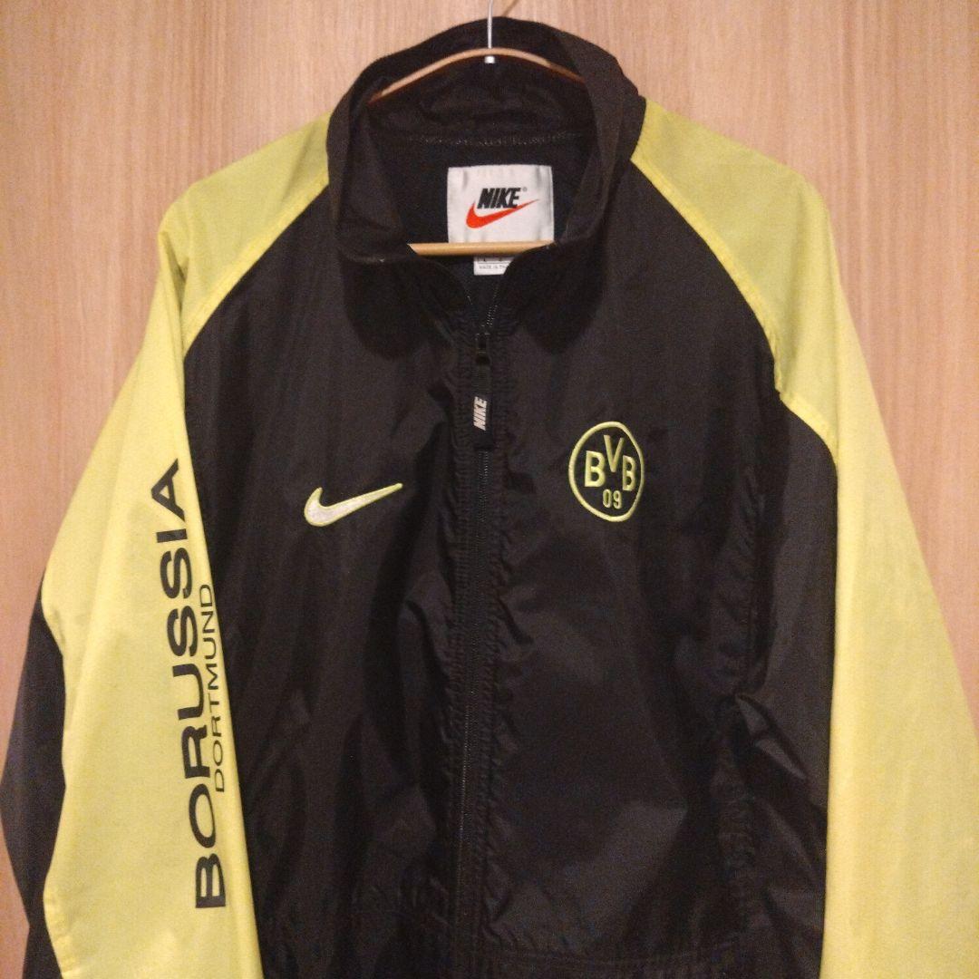 90s Nike Borussia Dortmund ウィンドブレーカー