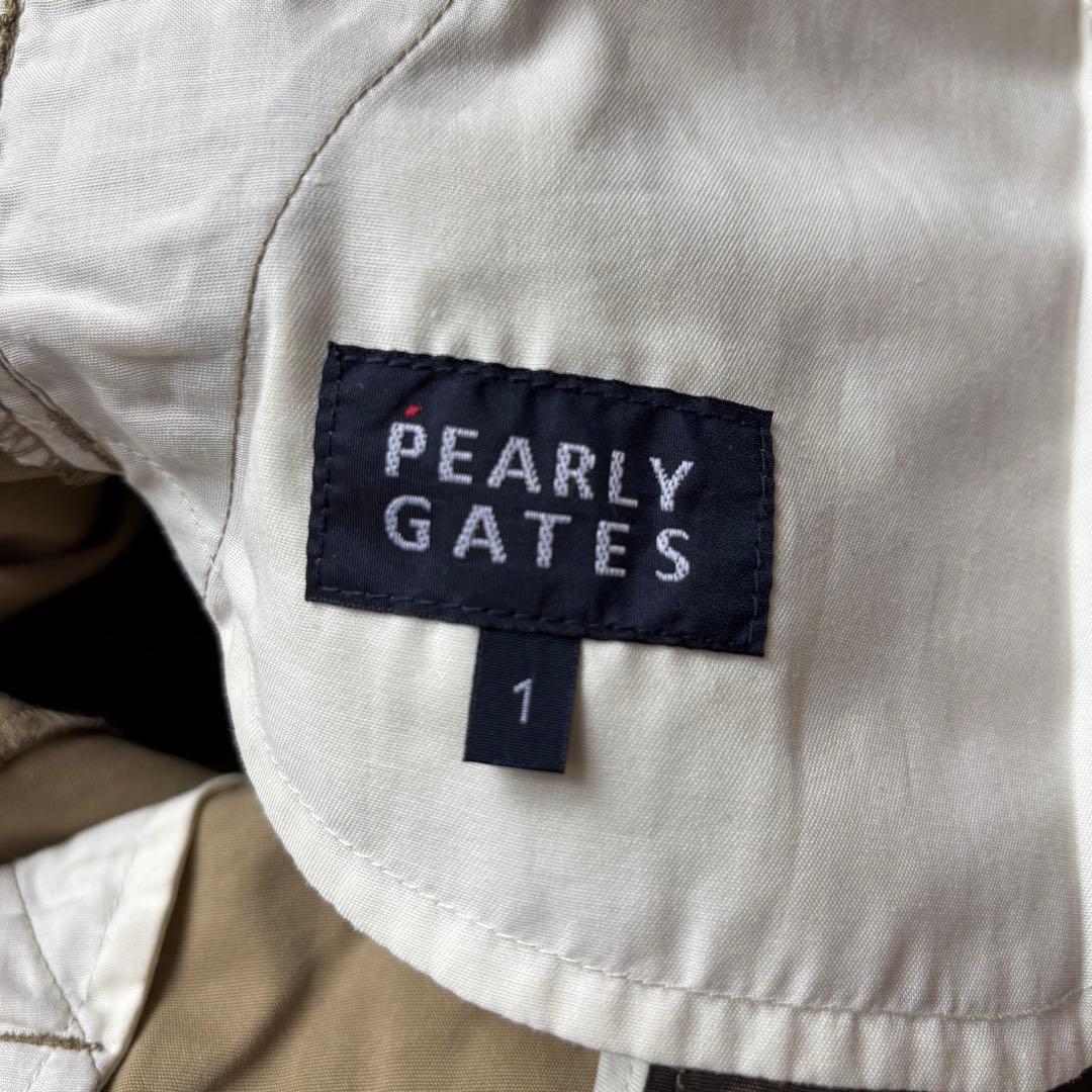 PEARLY GATES パーリーゲイツ 迷彩カモフラ総柄 クロップドパンツ 1