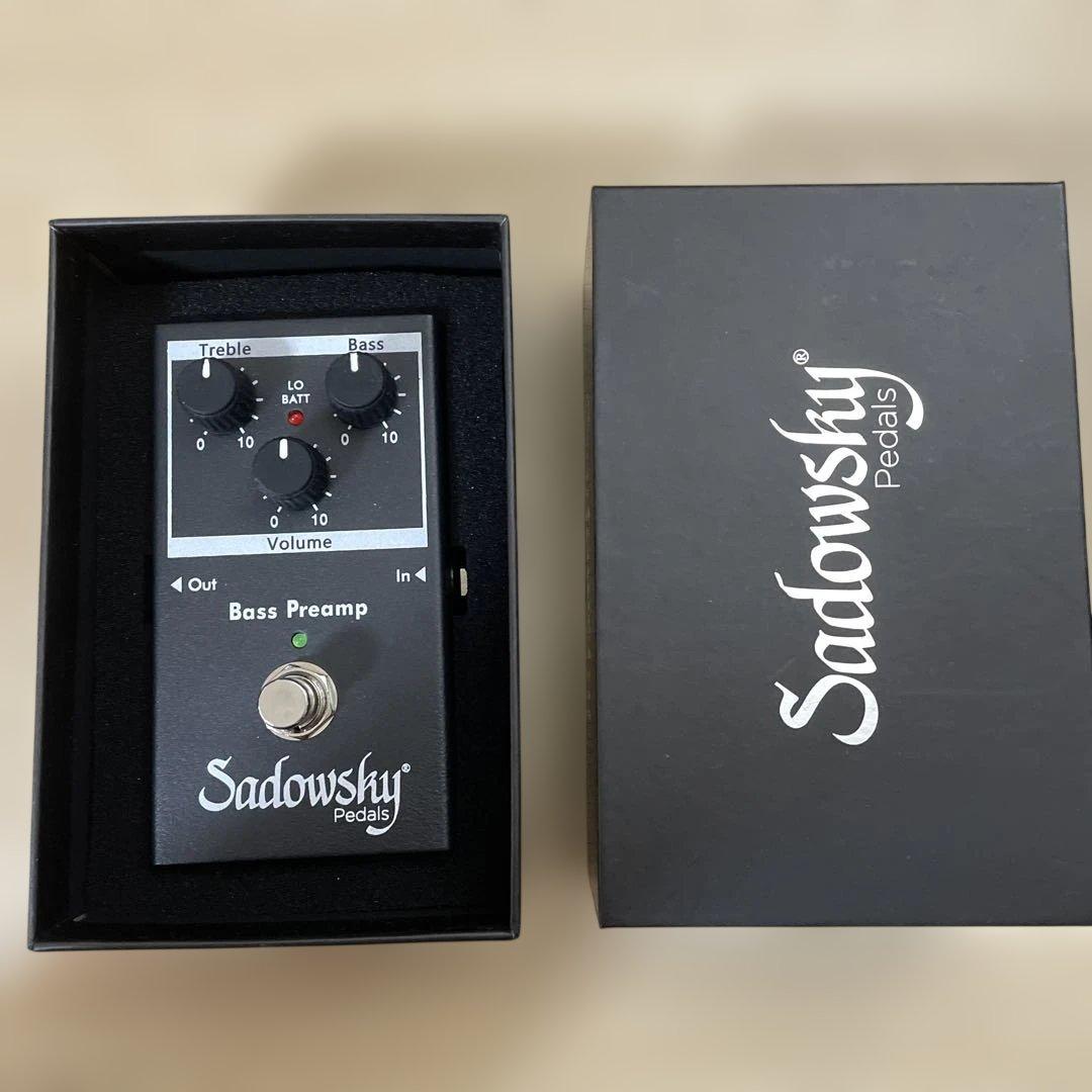 【 極美品 】Sadowsky SBP-2 Bass Preamp V2