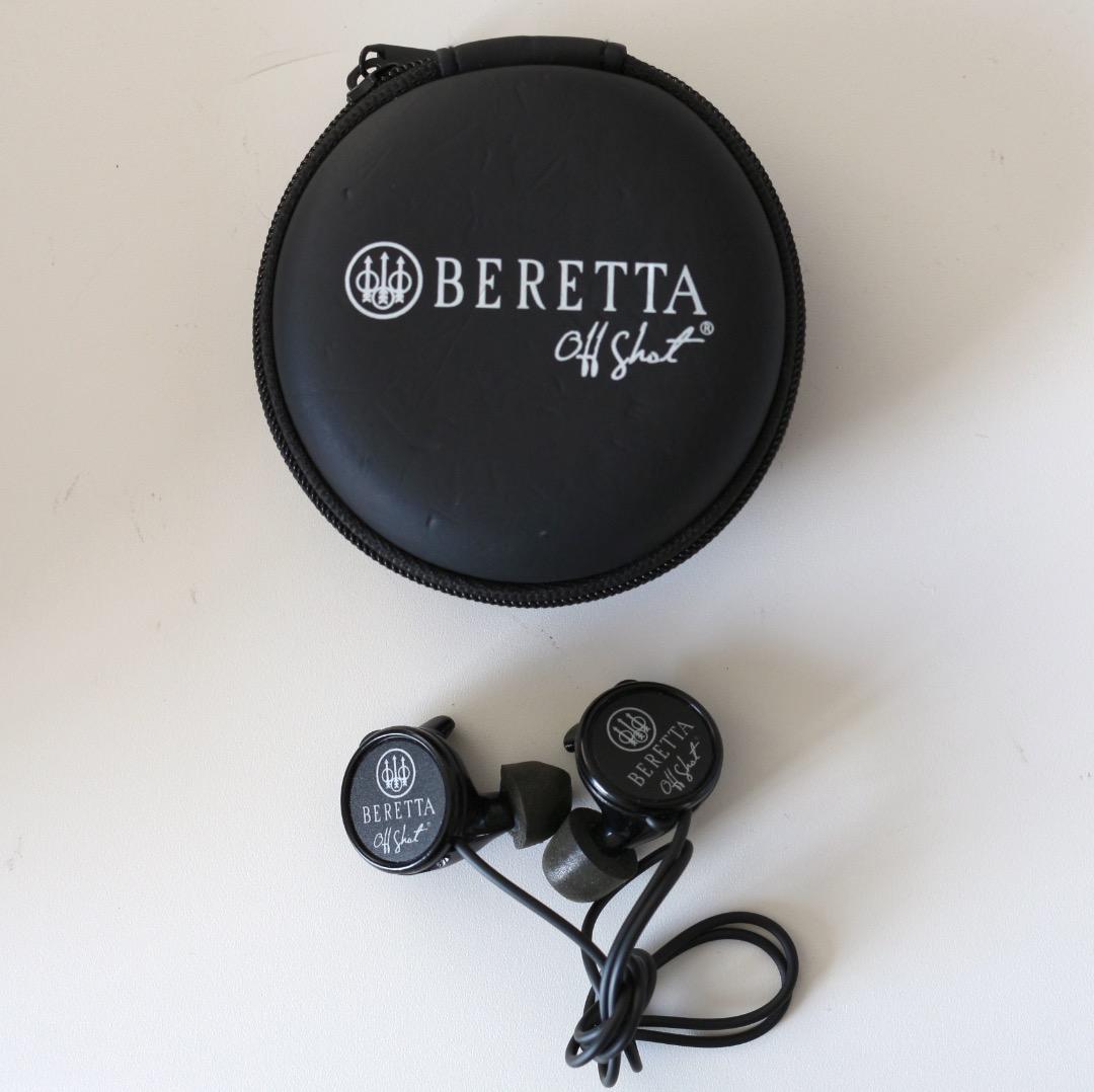 BERETTA ベレッタ イヤープラグ 耳栓 ブラック クレー射撃 狩猟 防音