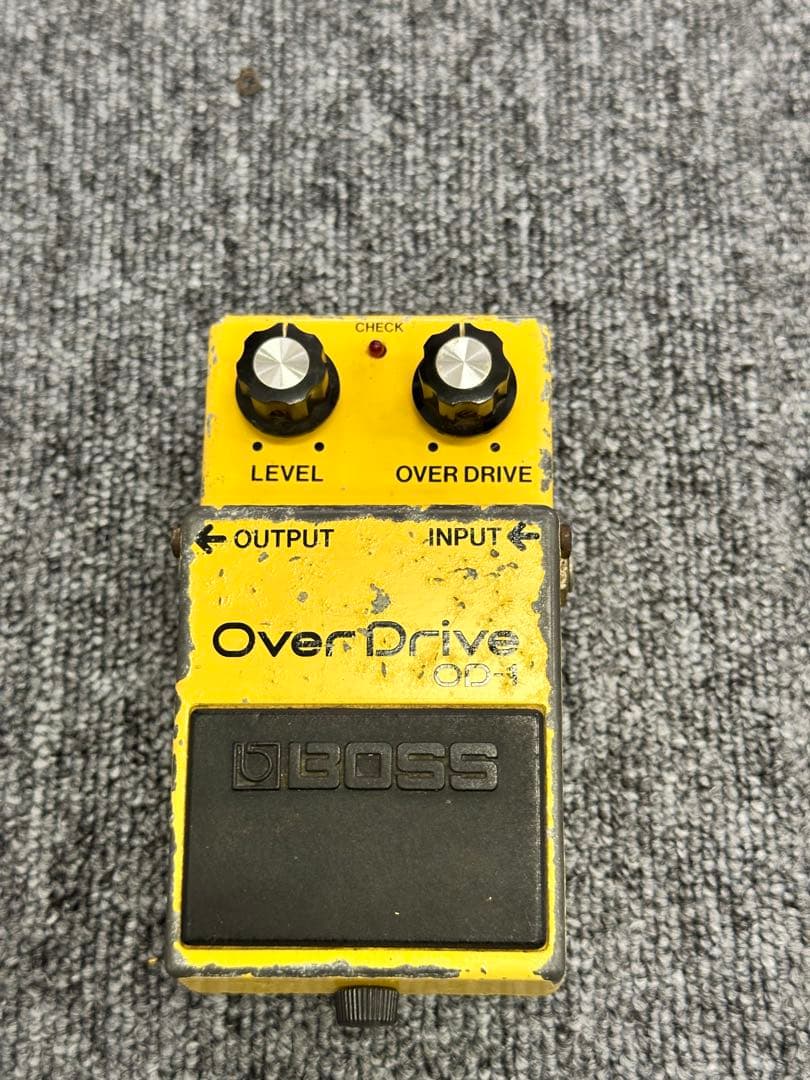 BOSS OverDrive OD-1 デュアルオペアンプ NEC C4558C