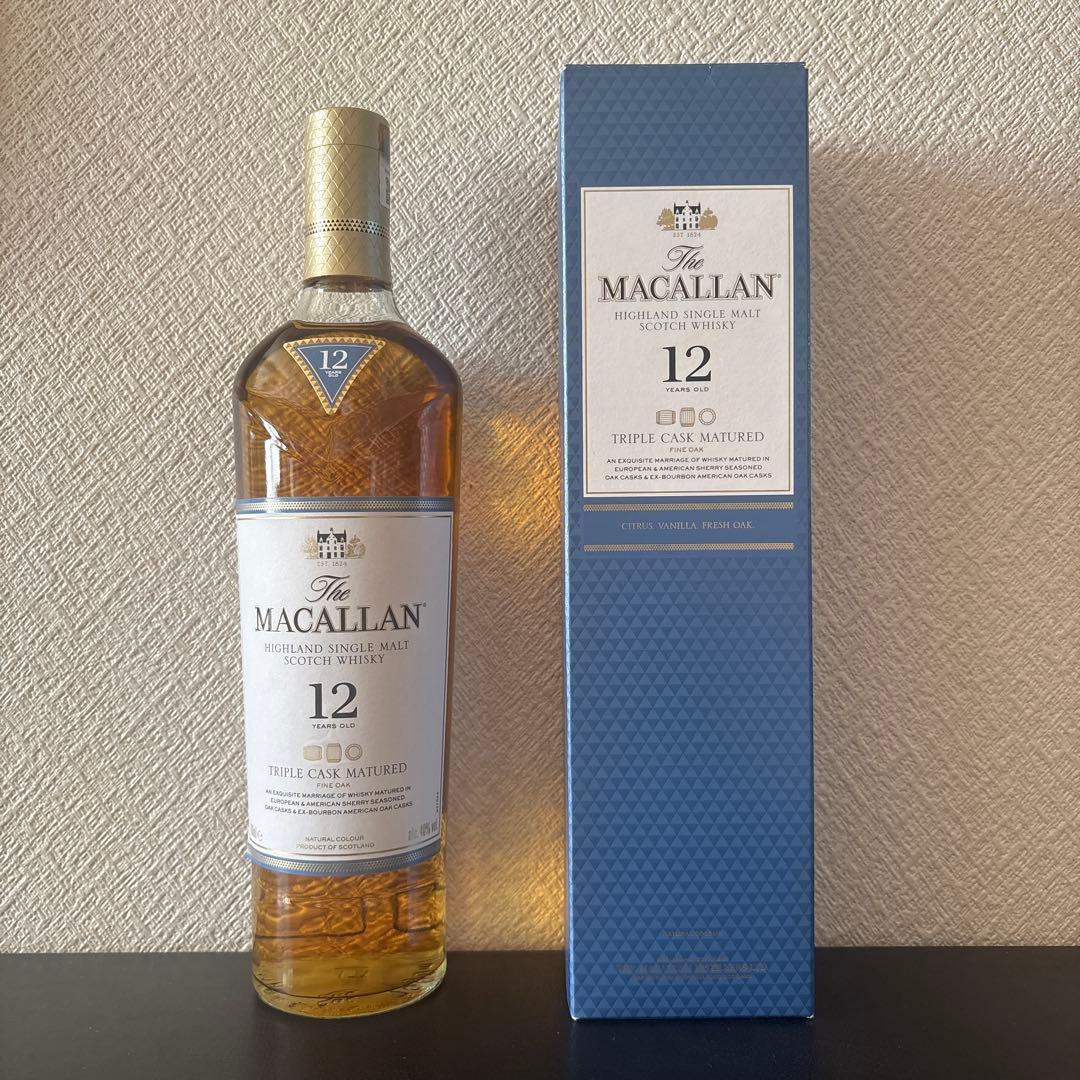 ウイスキー The Macallan 12 Triple Cask