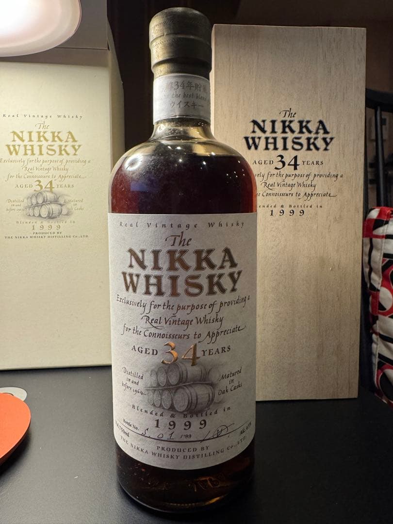 The Nikka Whisky ニッカウイスキー　34年 1999年製