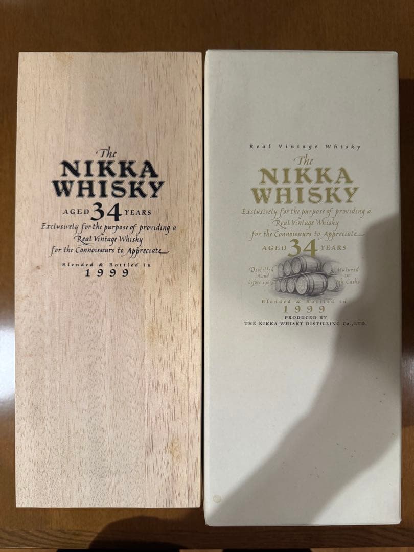 The Nikka Whisky ニッカウイスキー　34年 1999年製