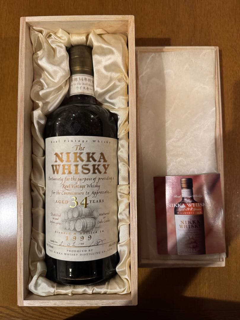The Nikka Whisky ニッカウイスキー　34年 1999年製