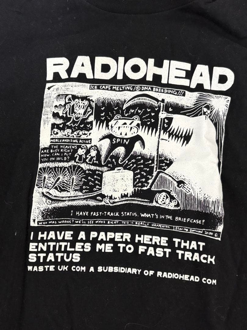 激レアM！RADIOHEAD Tシャツ　wall of fame製レディオヘッド