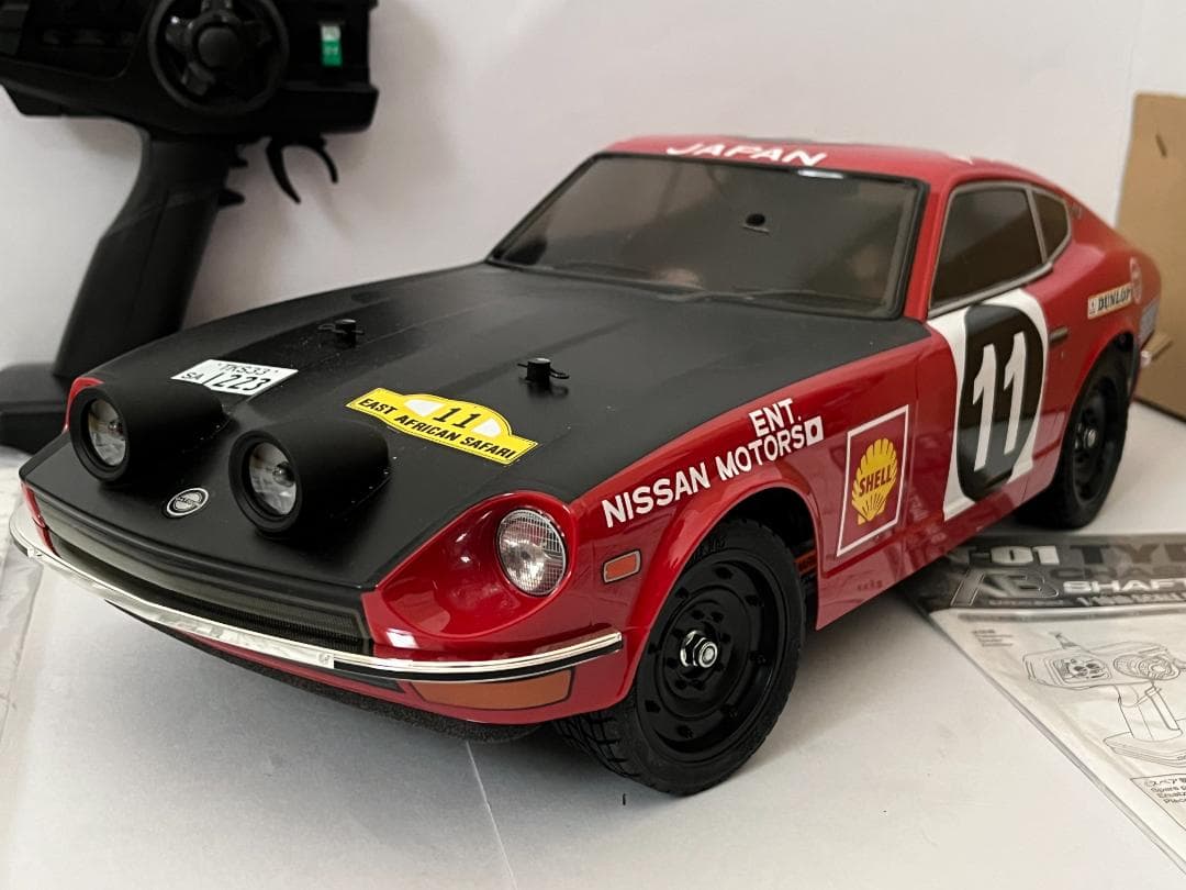 タミヤ 1/10 XB PRO DATSUN 240Z RALLY TT-01E
