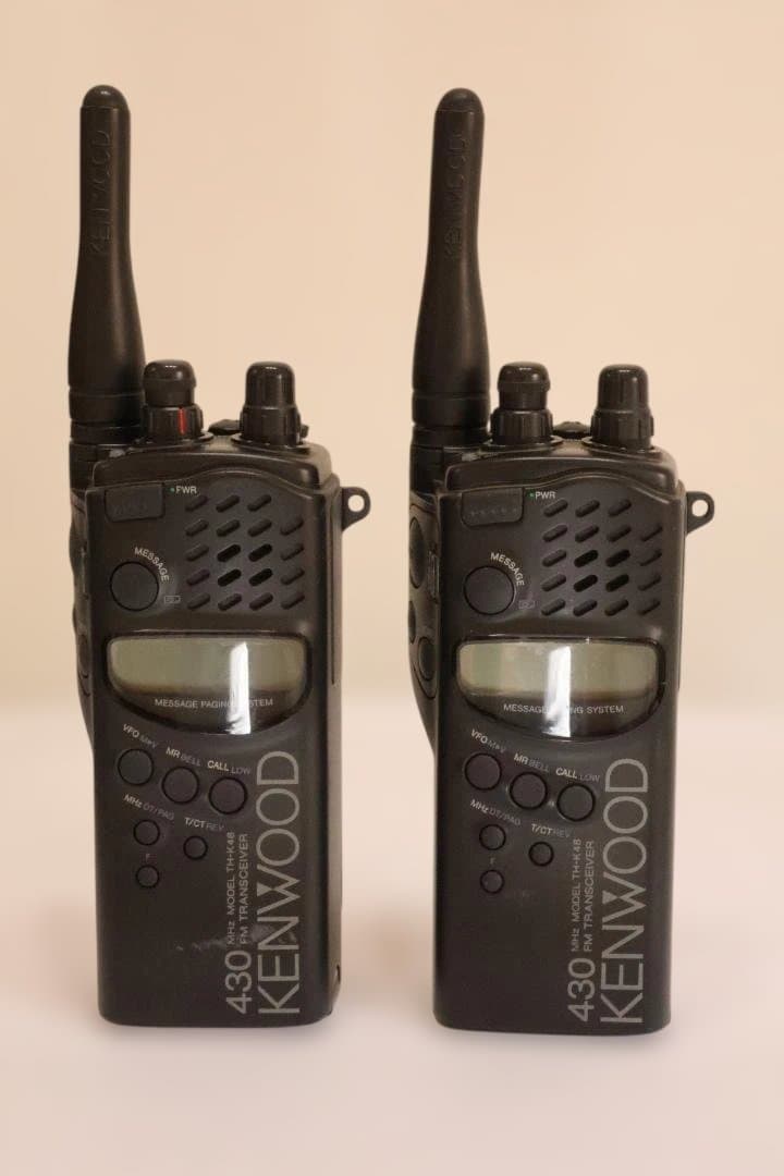 KENWOOD TH-K48　ダイヤモンドアンテナNR77SBとMR2 3ｍ
