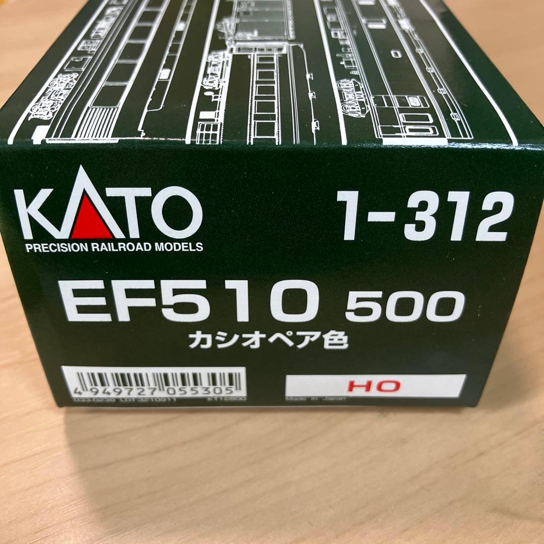 t*i様 KATO EF510 500 カシオペア色 HOゲージ