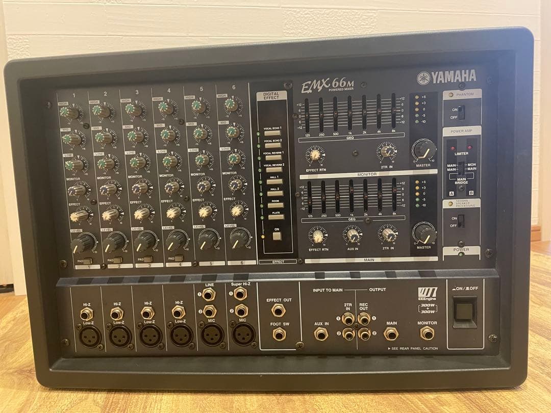 YAMAHA EMX66M パワードミキサー