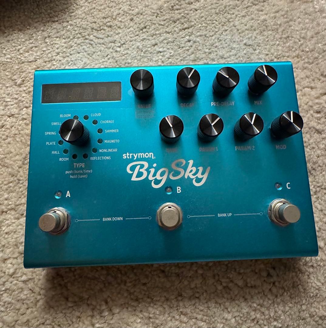 strymon BigSky リバーブ エフェクター ビッグスカイ ストライモン