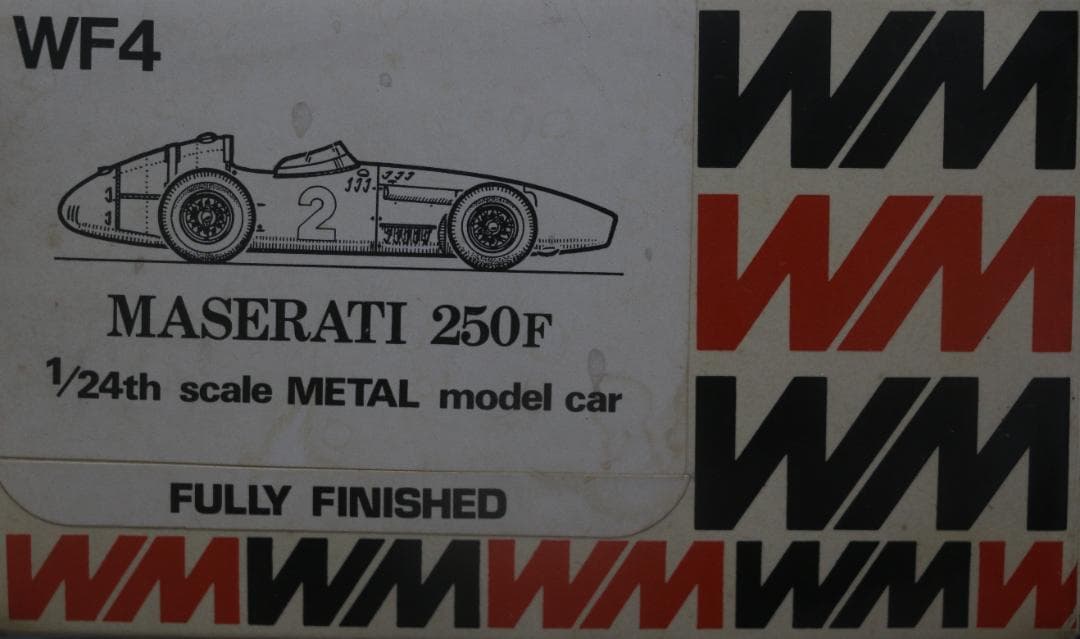 ウェスタンモデル製　マセラッティー２５０Ｆ　1／２４　１９５７独ＧＰ　ファンジオ