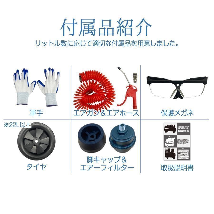 B1683エアーコンプレッサー 100v 圧力計 業務用 40l静音 大容量