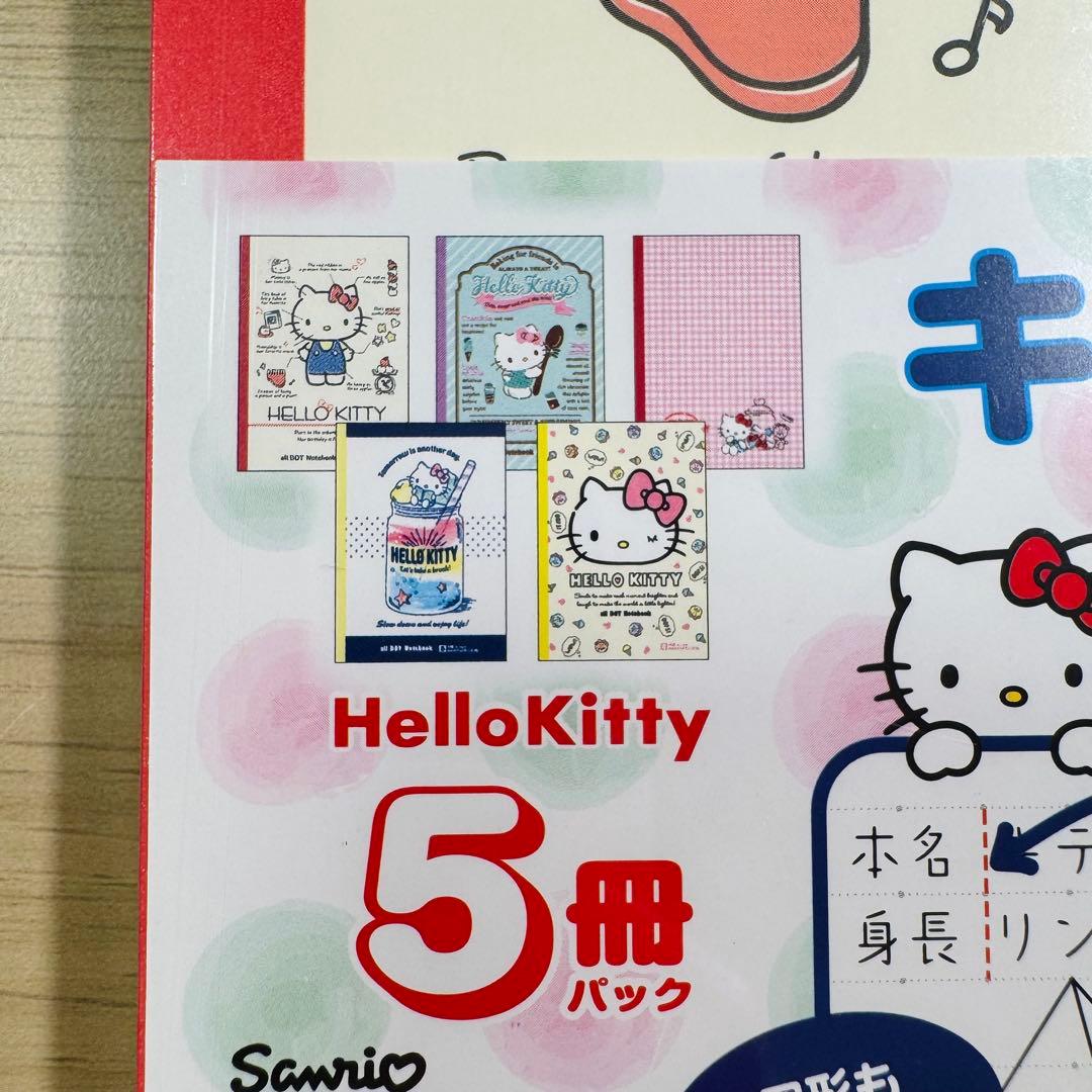 新品Hello Kittyハローキティ all DOTノート5冊パック×46点