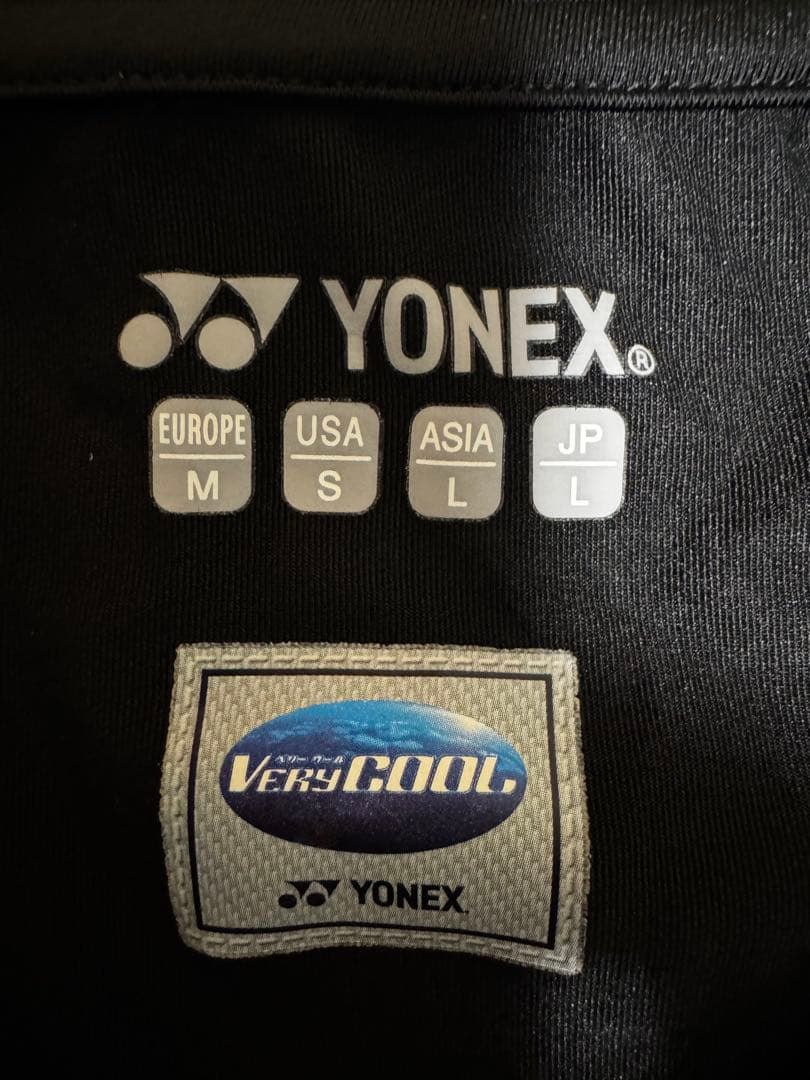 YONEX ノースリーブシャツ ブラック