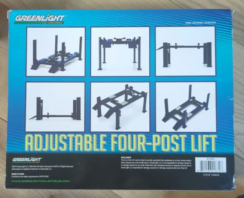 ミニカー GREENLIGHT 1:18 Four-Post Lift
