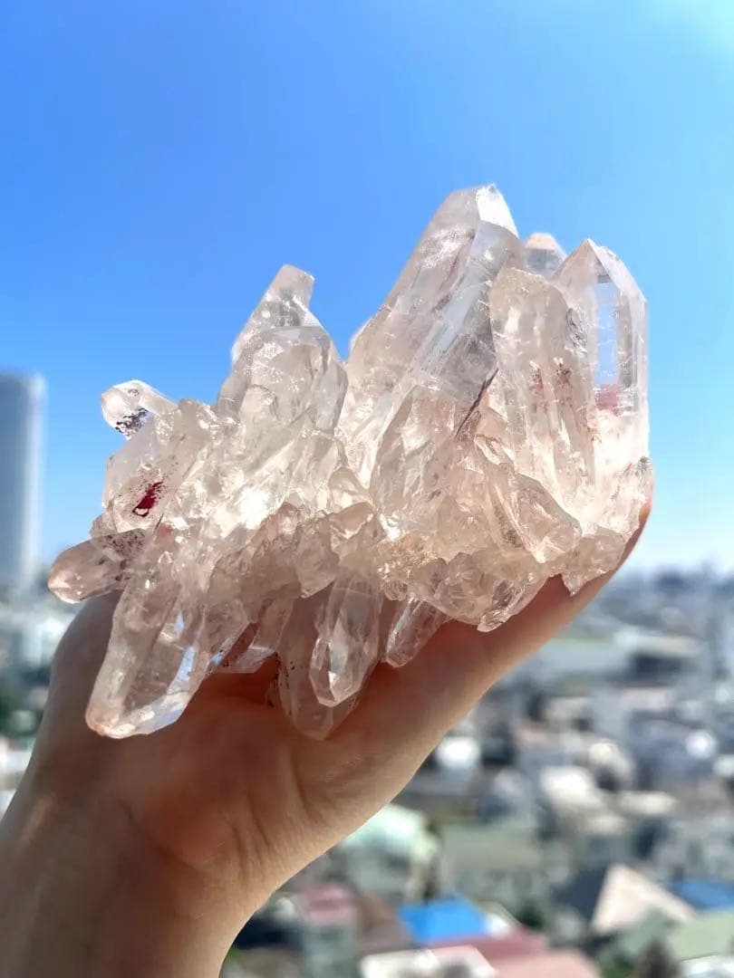 リクエスト✨美✨希少✨AAAAAピンクヒマラヤレムリアン神殿✨愛と美の女神神殿✨