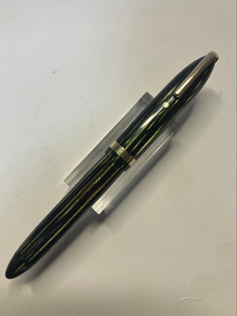 レア　SHEAFFER シェーファー 万年筆 タッカウェイ　ミリタリークリップ