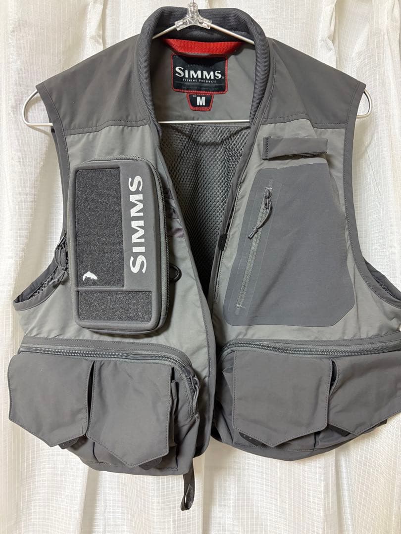 SIMMS フィッシングベスト M グレー