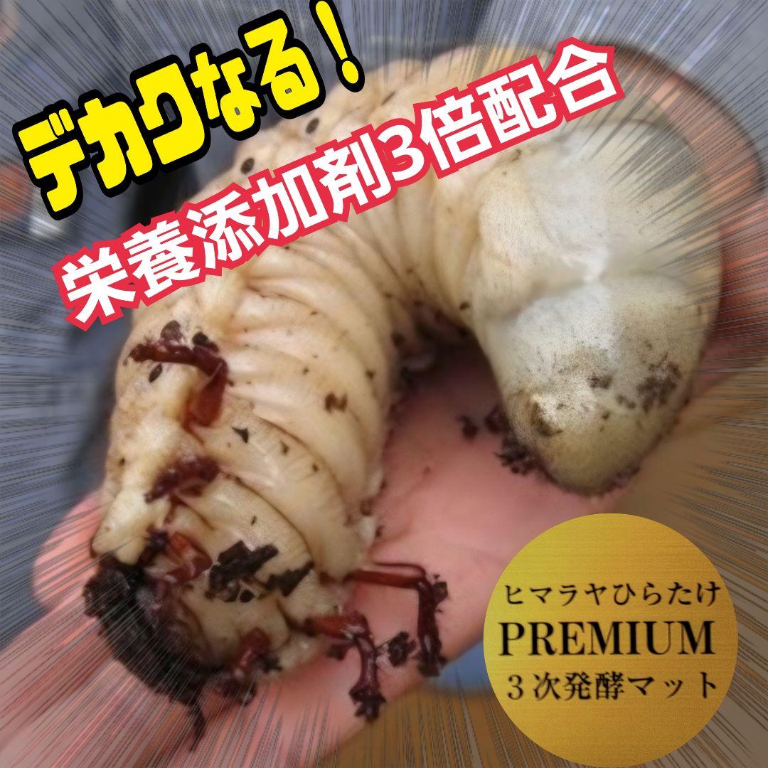カブトムシ幼虫がビッグに！プレミアム3次発酵マット【90リットル】産卵にも抜群！
