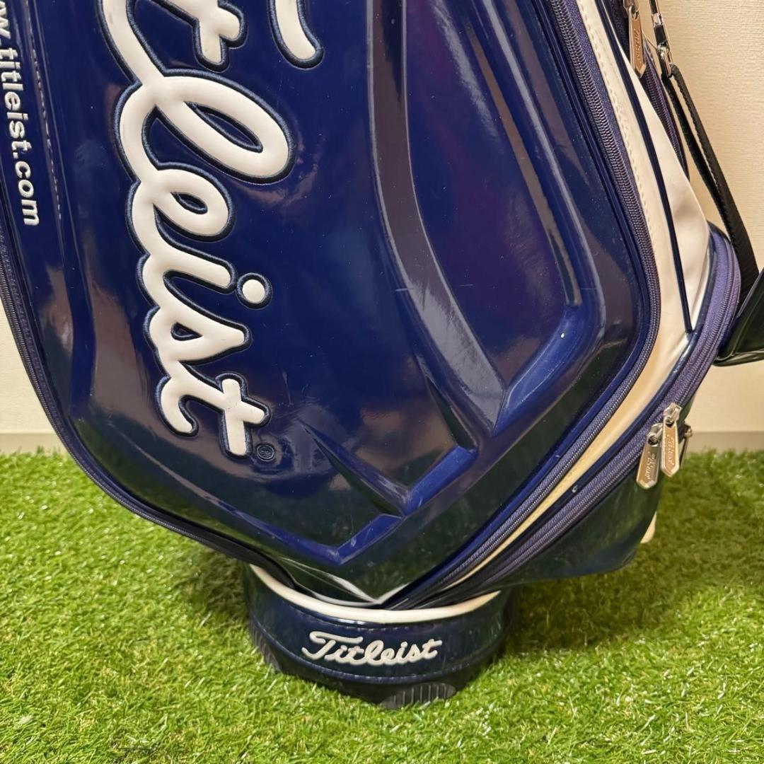Titleist タイトリスト キャディバッグ ゴルフバッグ エナメル
