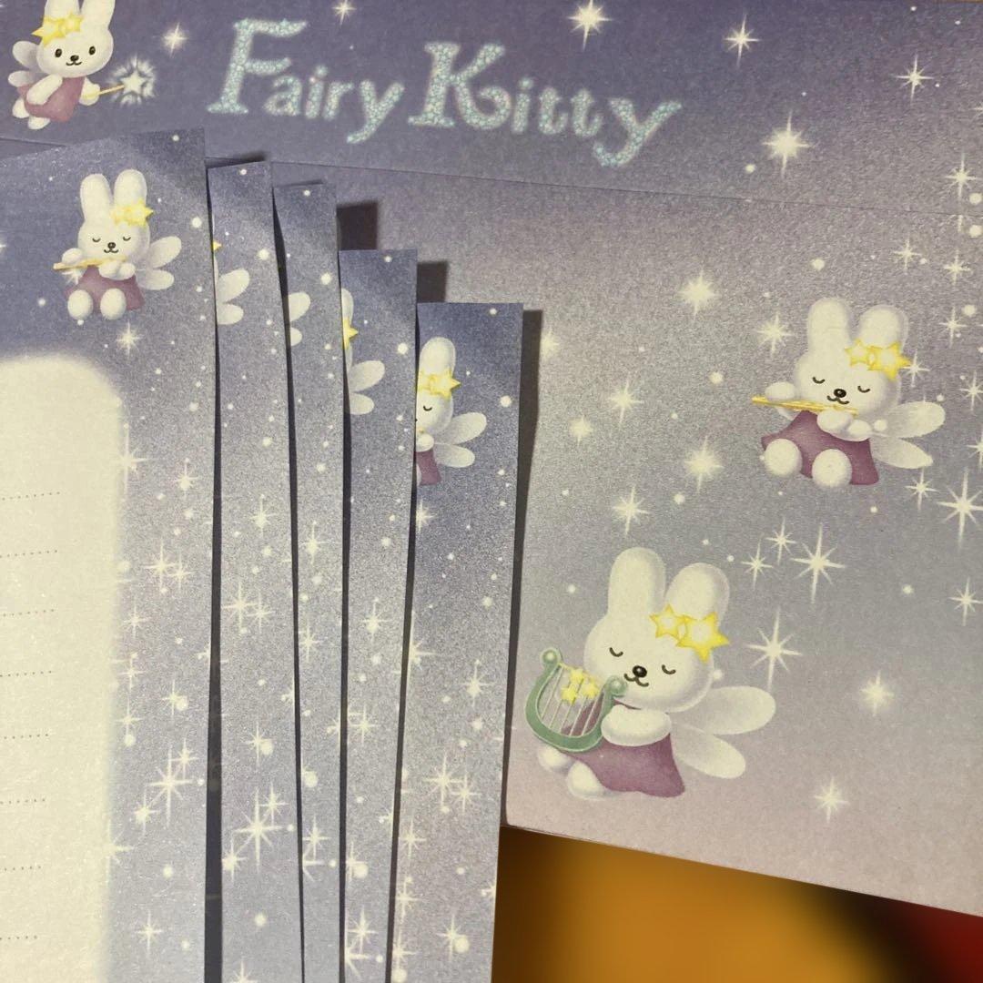 キティ　Fairy Kitty ケース付レターセット　おまけ付　未使用品