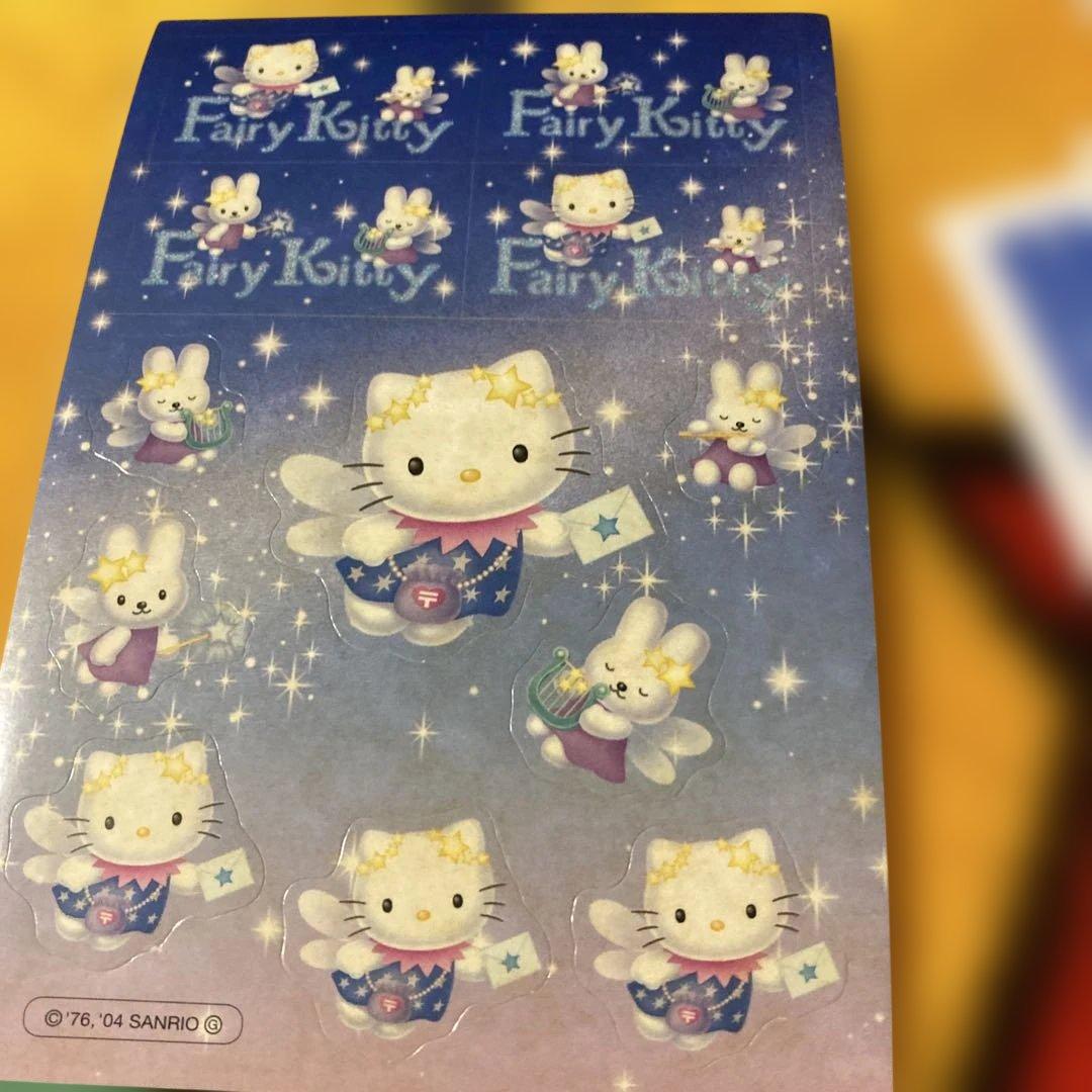 キティ　Fairy Kitty ケース付レターセット　おまけ付　未使用品
