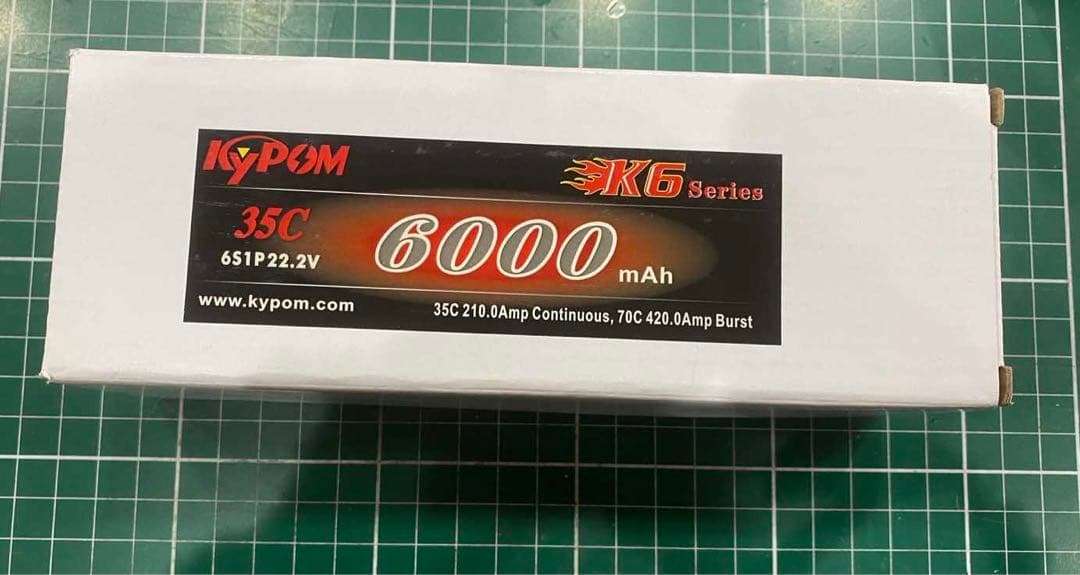 KYPOM battery キーポン バッテリ 新品未使用　6000mAh 6S