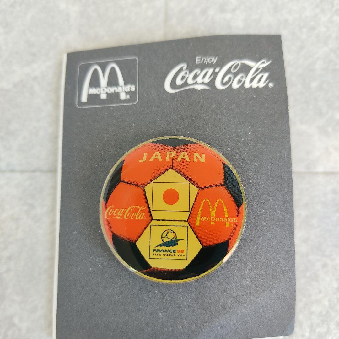 1998年 フランスW杯 ピンバッジ 　26個 マクドナルド×コカコーラ