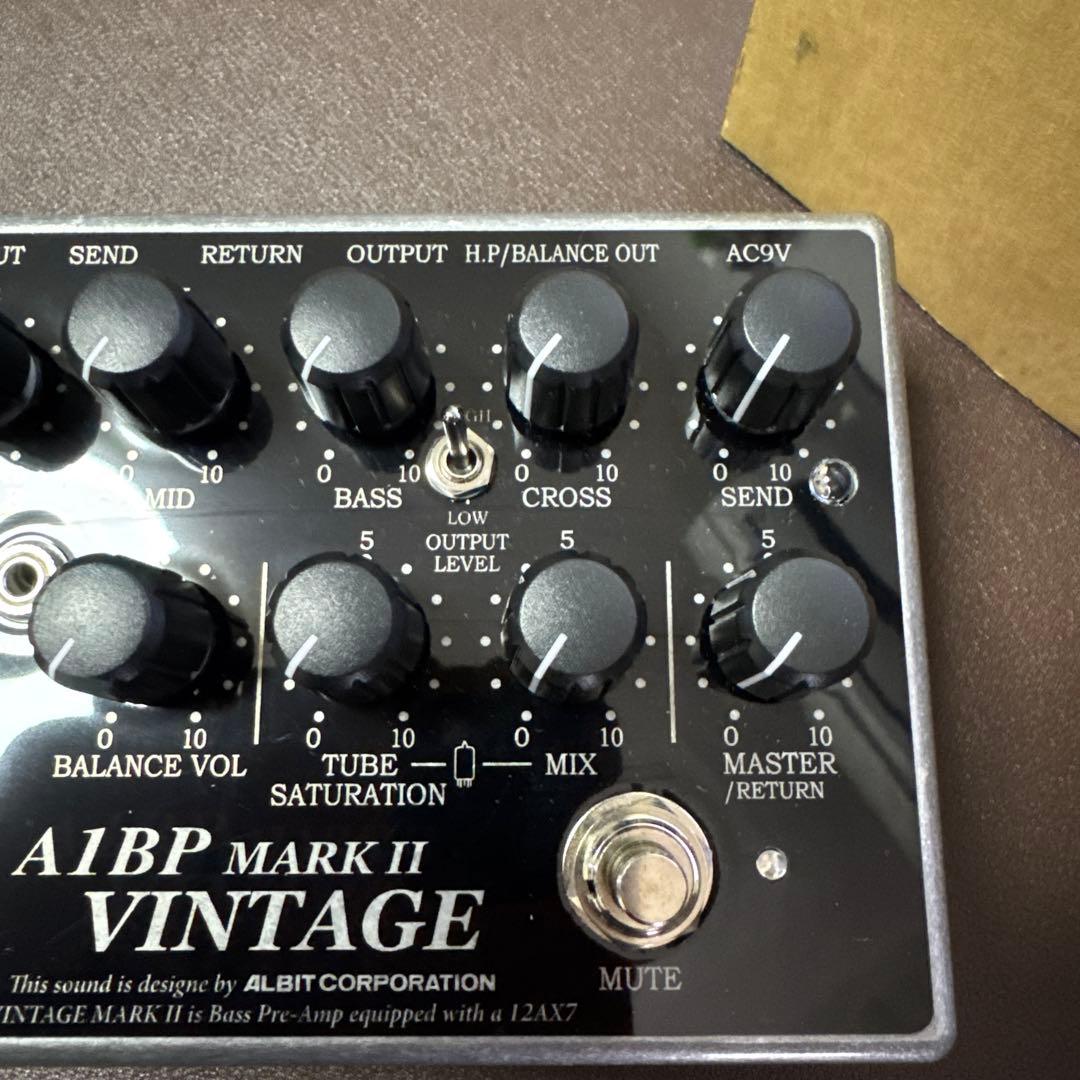 ALBIT A1BP MARK II VINTAGE ベースプリアンプ