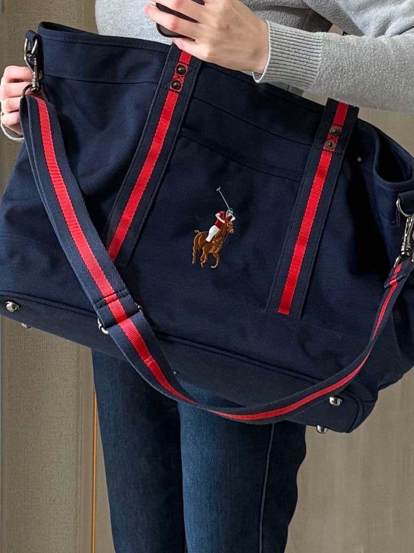 ポロラルフローレン POLO GOLF Color Pony Tote bag