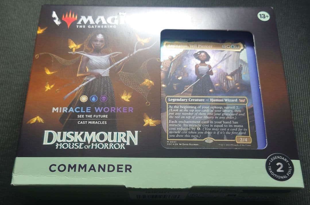 mtg 高騰中 新品未開封 ダスクモーン 統率者デッキ 奇跡の人 dsc dsk