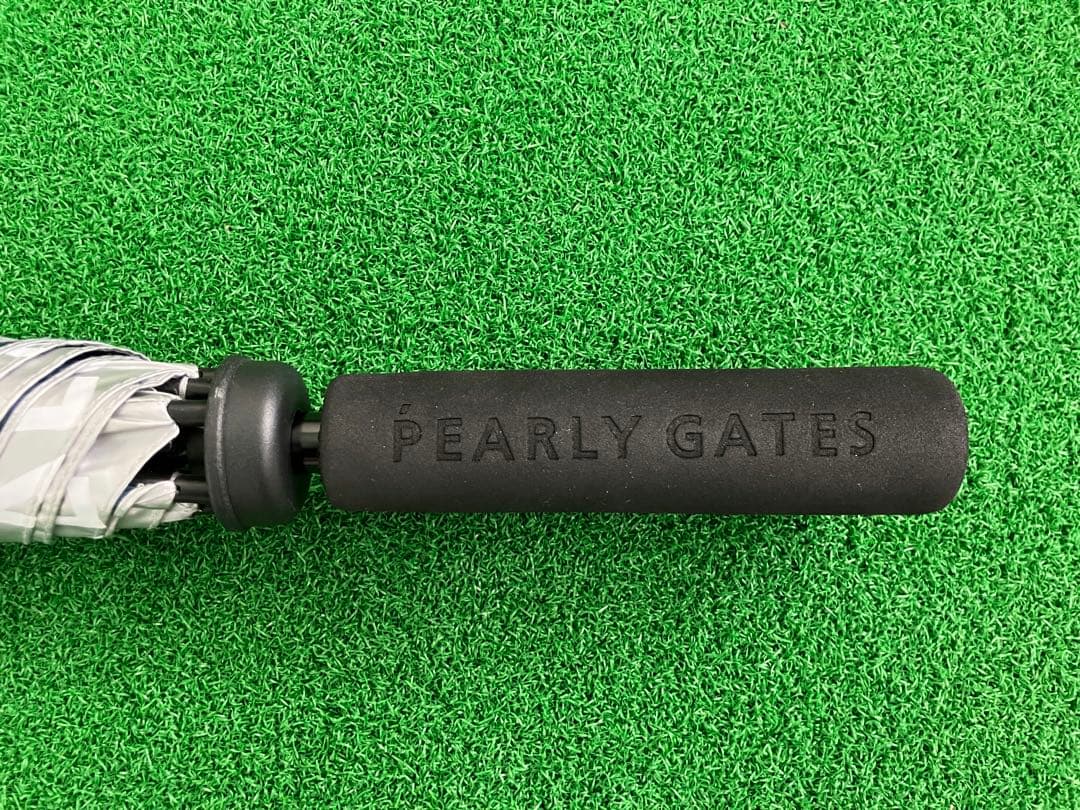 パーリーゲイツ PEARLY GATES ゴルフ用傘 シルバー・ネイビー