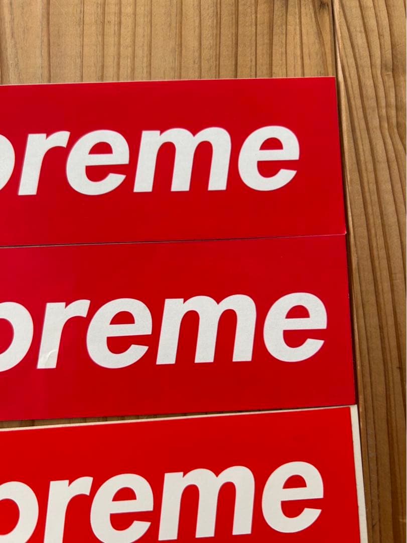 supreme シュプリーム ステッカー ボックスロゴ 初期