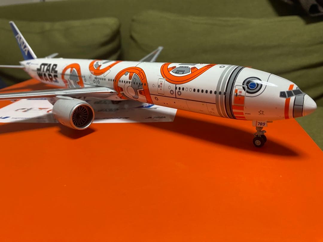 訳ありANA STAR WARS BB-8 ボーイング777-300 1/200