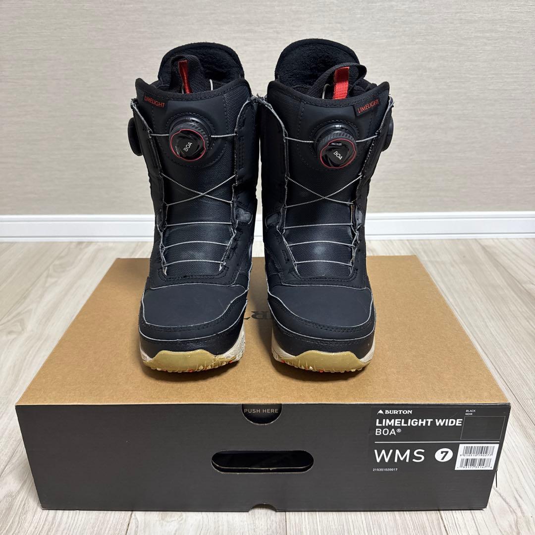 ☆良品☆ BURTON LIMELIGHT WIDE BOA 24.0cm