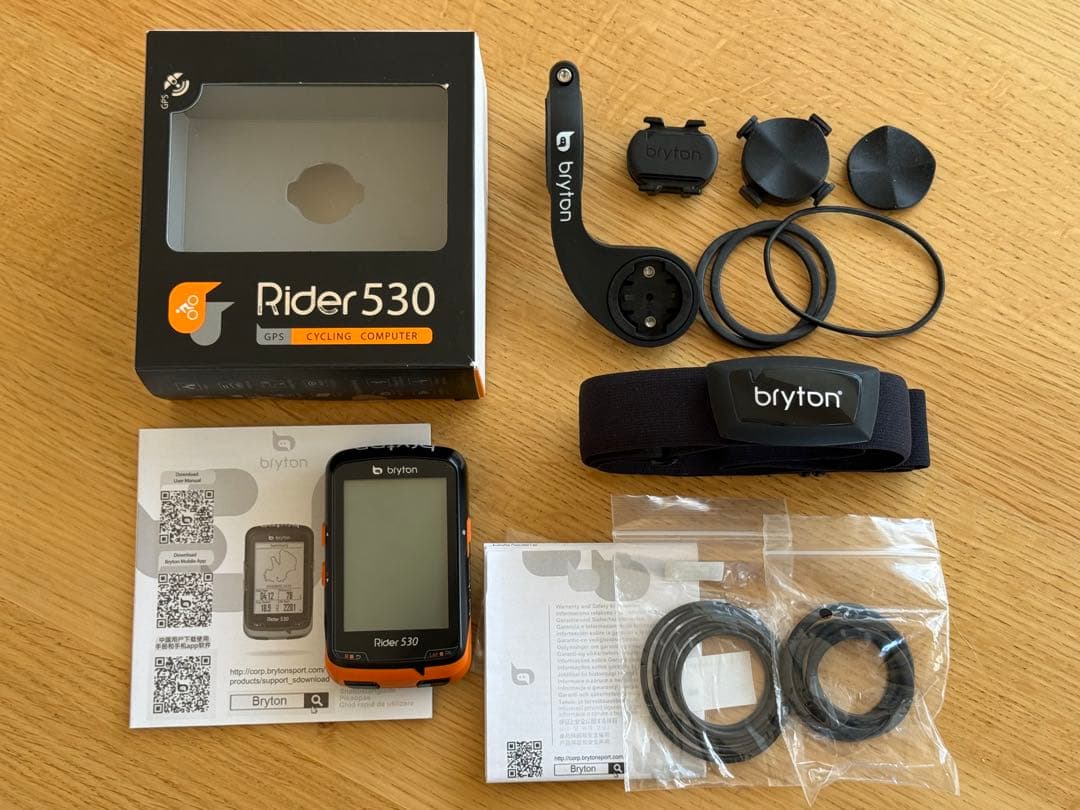 サイコンGARMIN EDGE 520J & Bryton Rider 530
